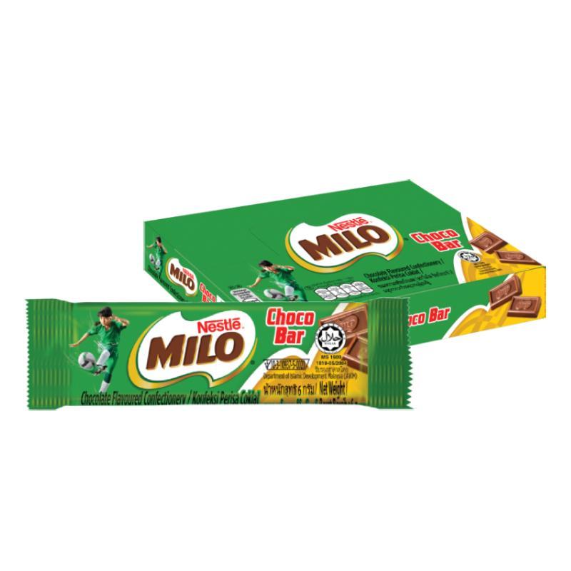 (Carton 24pcs) Milo Chocolate Bar 6g x 24 Packs | Shopee Philippines