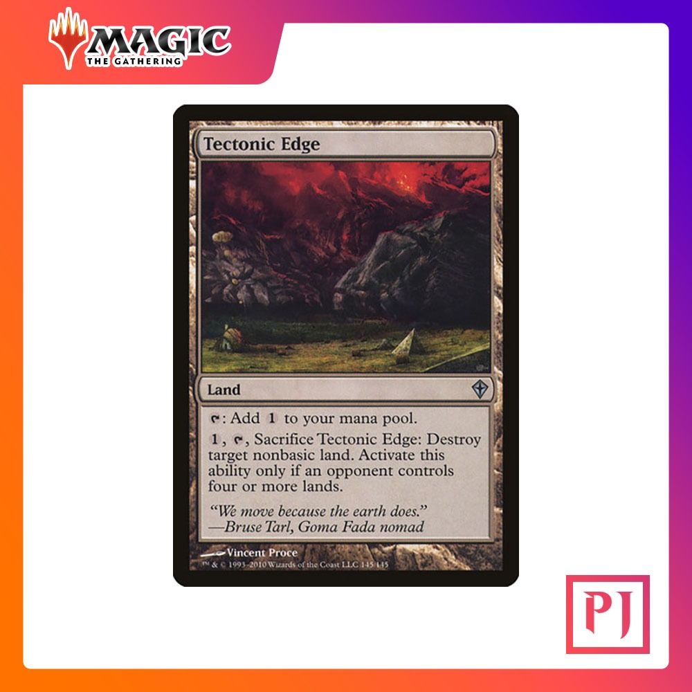 [MTG] Tectonic Edge [WWK] [LAND] [UNCOM] [NORMAL] [ENG] (Magic Card ...