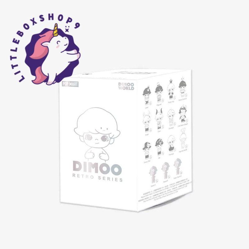 POPMART DIMOO Retro Series Goods Pressed From Pop Mart 1 Cabinet ...