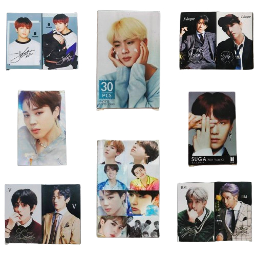 1box Of Photo lomo Card 30 Cards BTS KPOP Fans Merchandise | Shopee ...