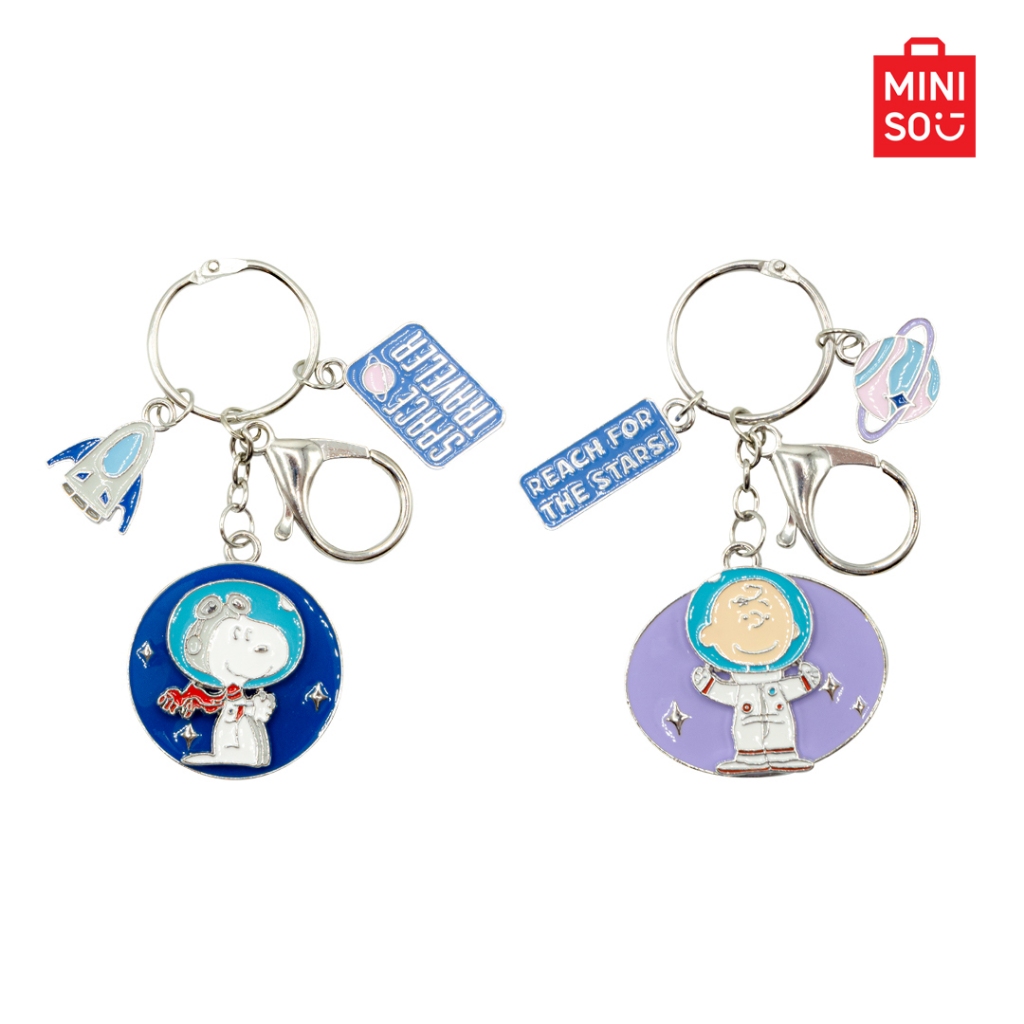 MINISO Keychain Snoopy the Little Space Explorer Collection | Shopee ...