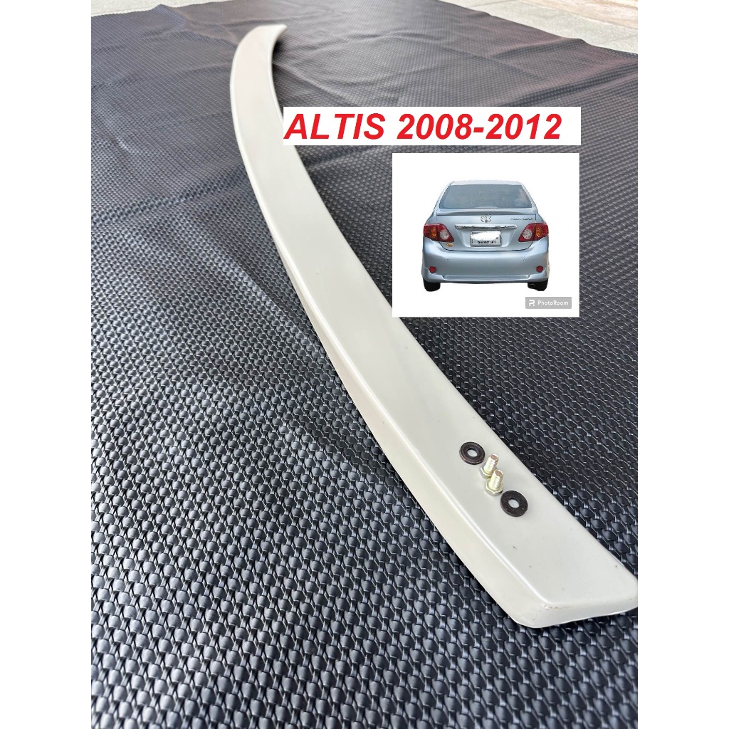 Toyota Altis 2008-2013 Rear Spoiler Attachment With Bolts Full Body ...