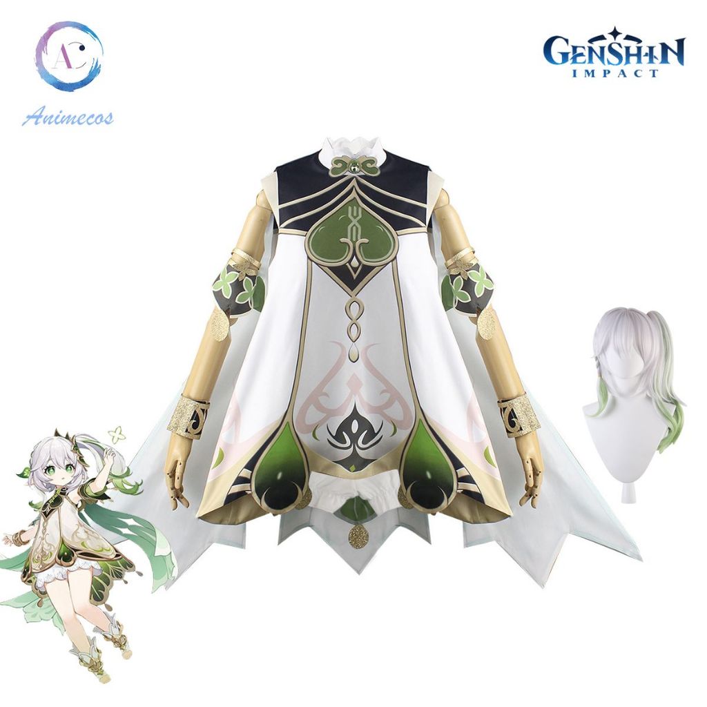 Game Genshin Impact Nahida Cosplay Costume For Kids Lesser Lord ...