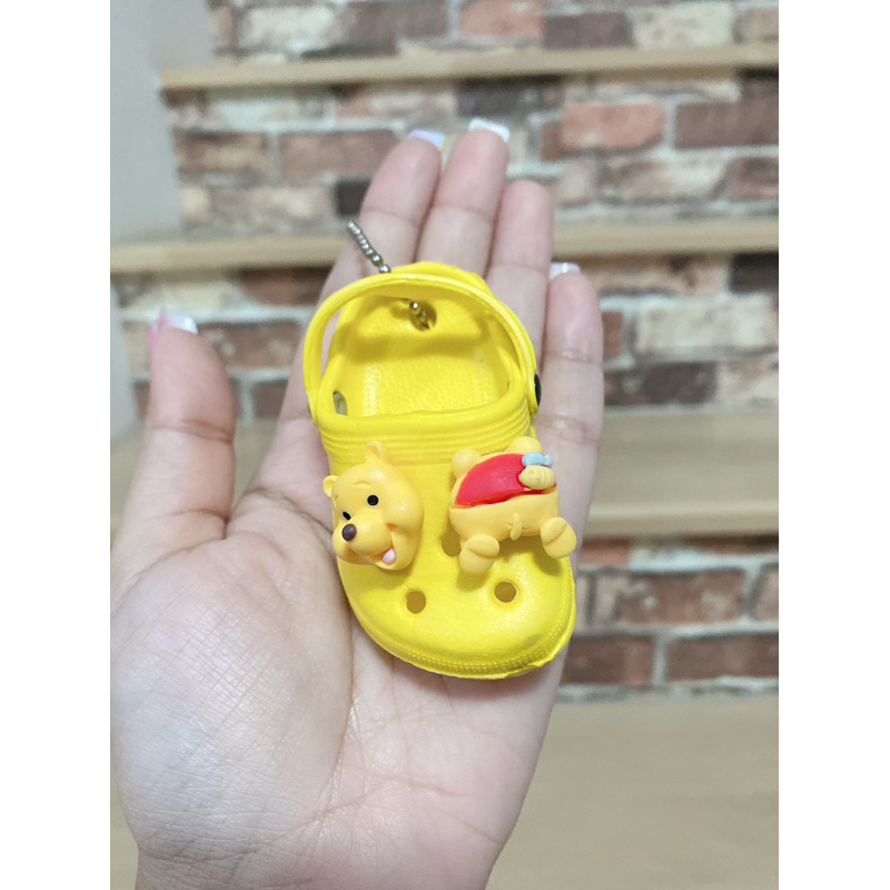Crocs Pooh Bear Shoe Keychain | Shopee Philippines