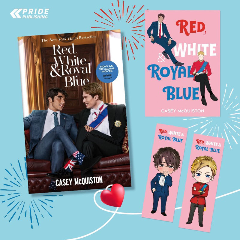 Aladdin Books | Red White & Royal Blue Book Thai Edition-Casey ...