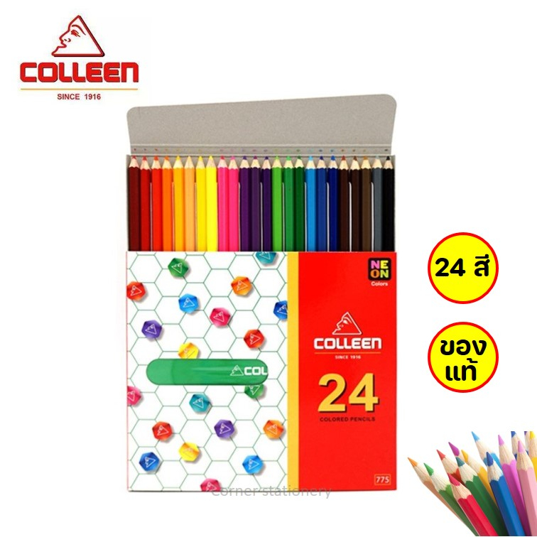 colleen Colored Pencils 24 60 And 72 Colors (Single Head) Model 775 ...