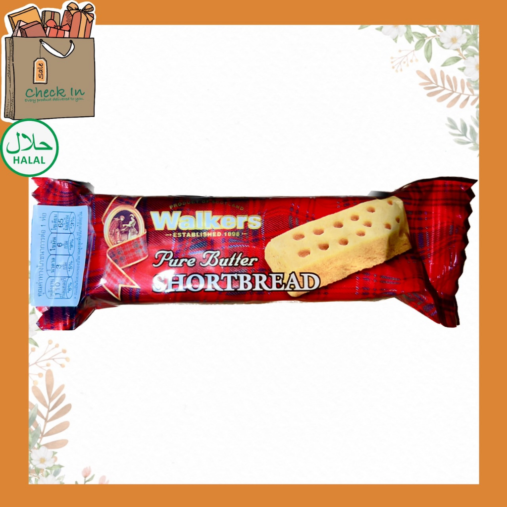 Walkers Butter Shortbread Scotchland Biscuits 20g Coffee Cookies ...