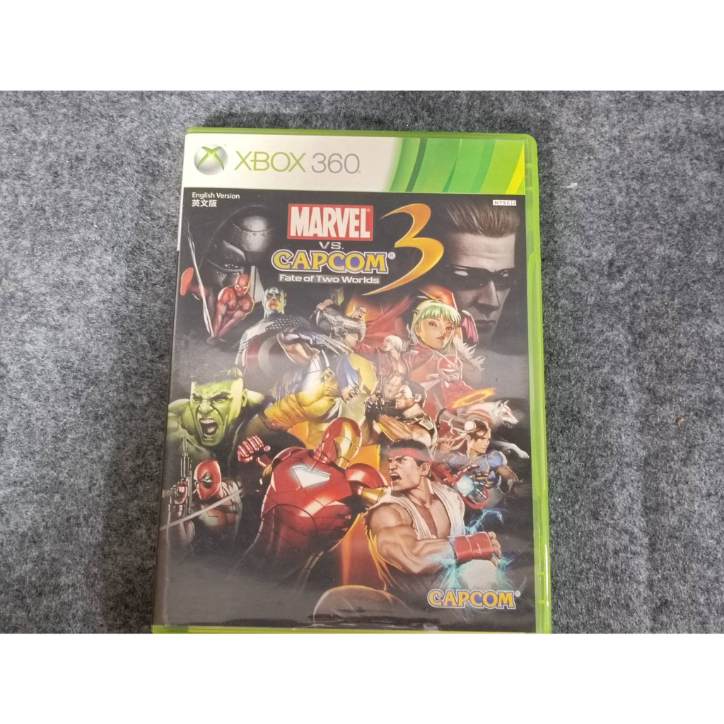 Xbox360 Original Disc Marvel vs Capcom 3 Eng version | Shopee Philippines