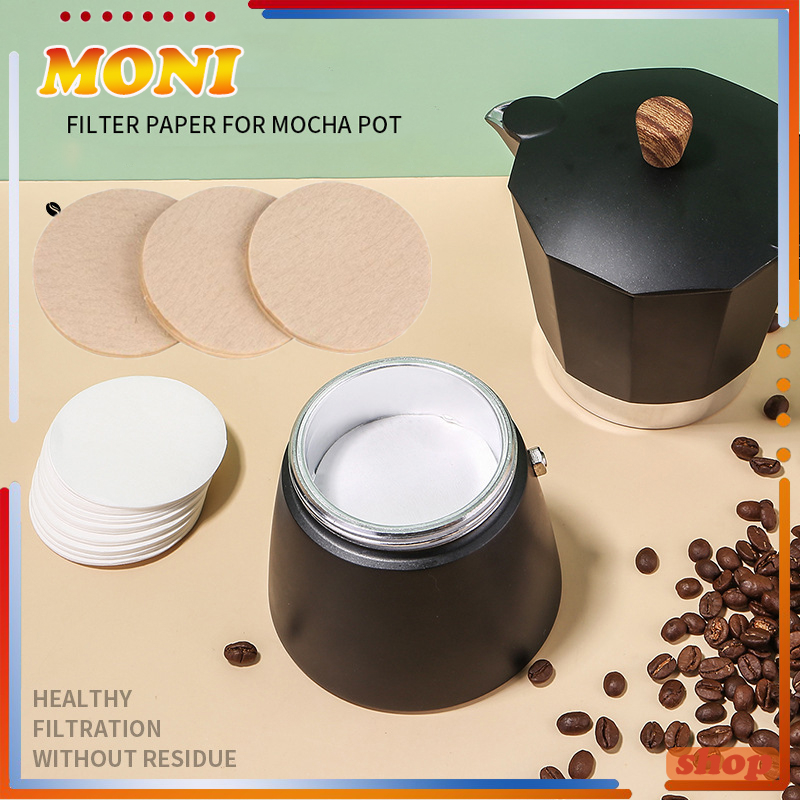 Circle Coffee Filter Drip Paper For Moka Pot 100 Sheets/200 Of Good ...