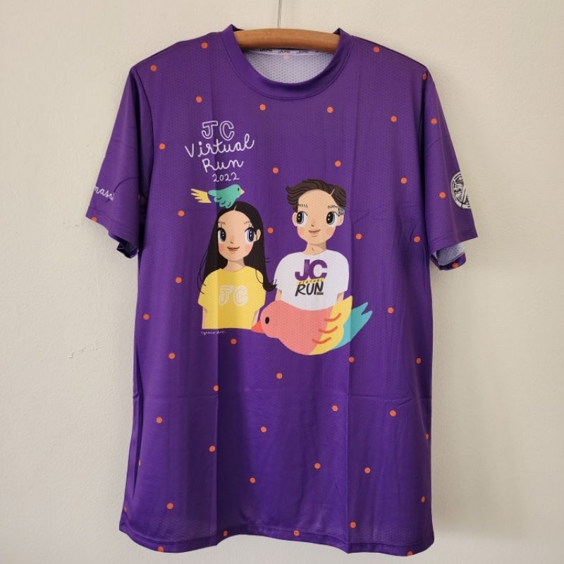 JC Virtual Run 2022 Running Shirt Chest Size 42 Inches First Hand ...