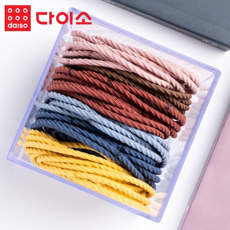 Daiso Hair Band Set A Of Spiral Bands From Korean Daiso. | Shopee ...