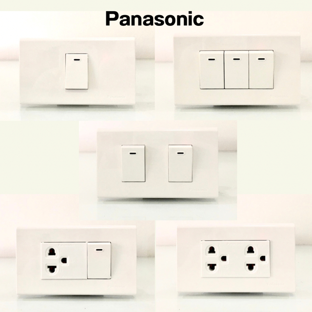PANASONIC 3-Chength Switch And Electric Plug Set (Send Separately ...