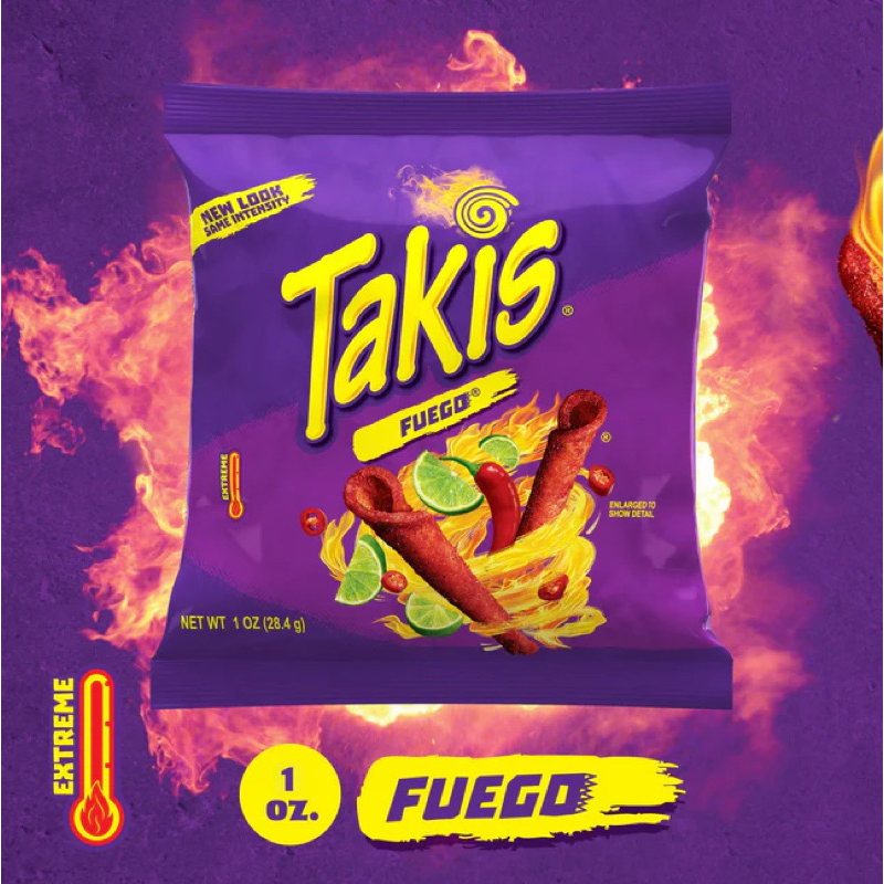 From Usa Takis Fuego 92g. + Imported Snacks Spicy+Lemon | Shopee ...