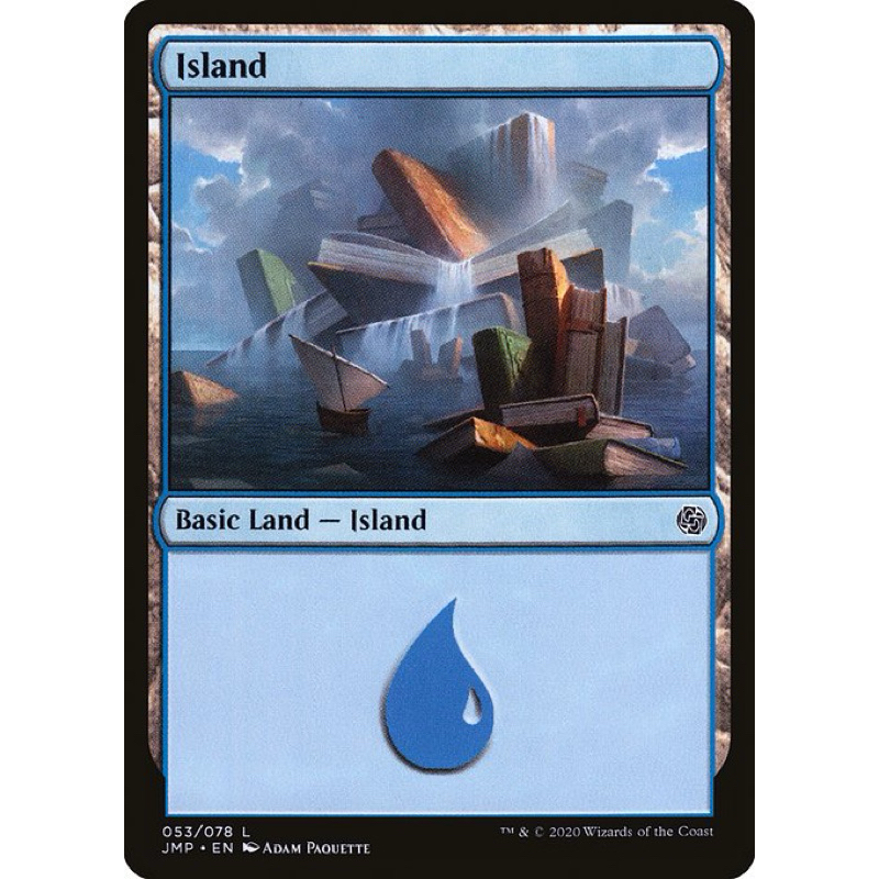 MTG Basic Land-Island-Jumpstart 2020 | Shopee Philippines