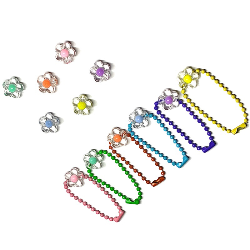 Flower Egg Chain Acrylic Fish Key Ring Hanging Frame Card S2 | Shopee ...