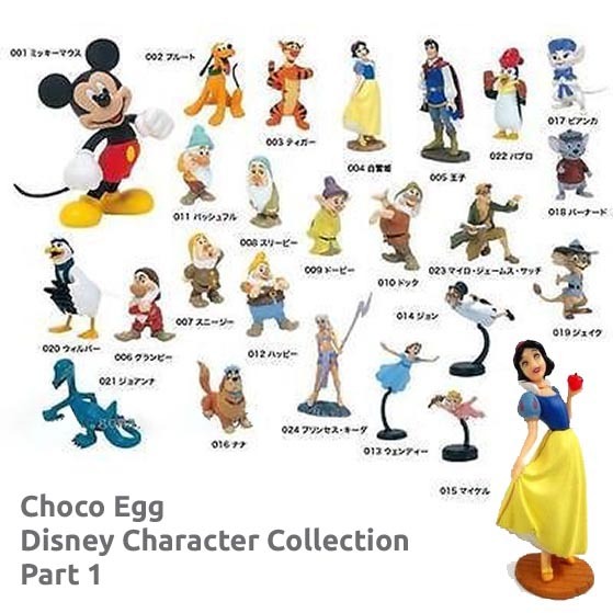 TOMY: Choco Egg Disney Character Collection Part 1-Hand 1-"Sold ...