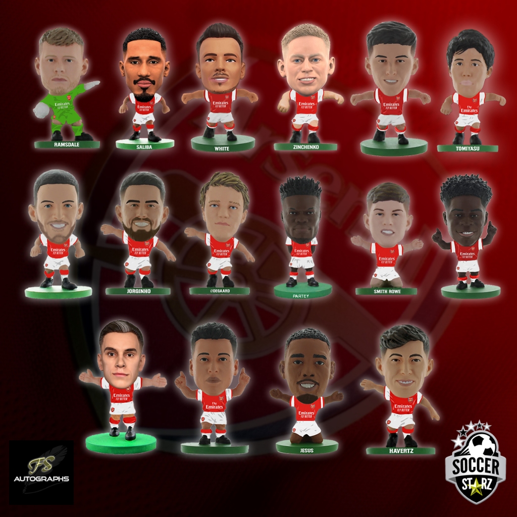 Authentic SoccerStarz Football Player Model From Arsenal FC 2024-2025 ...