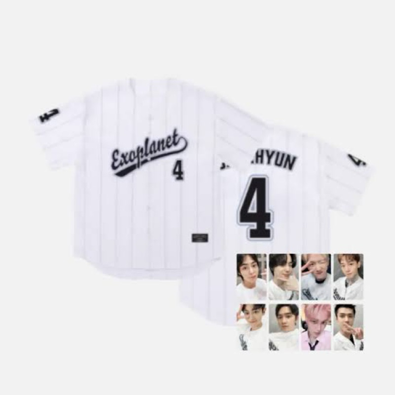 BASEBALL UNIFORM EXO Jersey-Cream soda | Shopee Philippines
