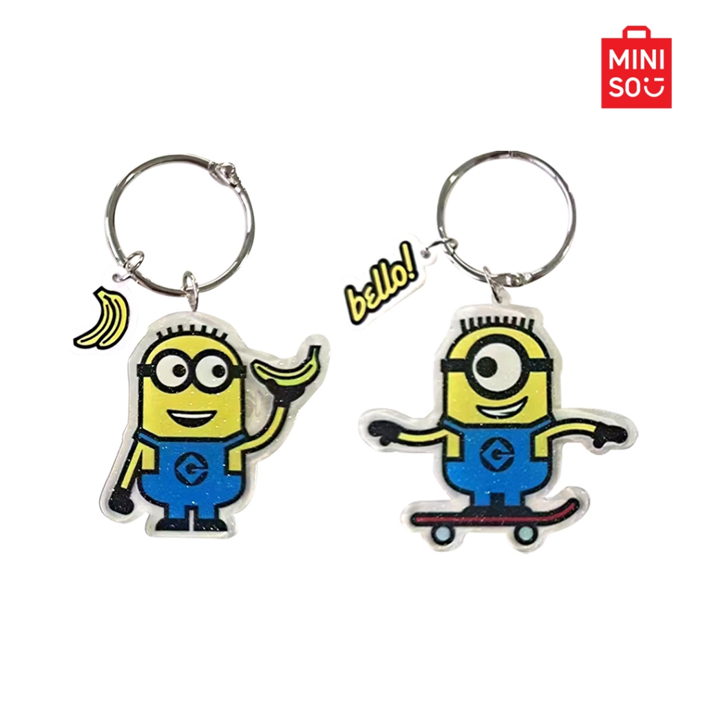 MINISO Acrylic Keychain Minions Collection | Shopee Philippines