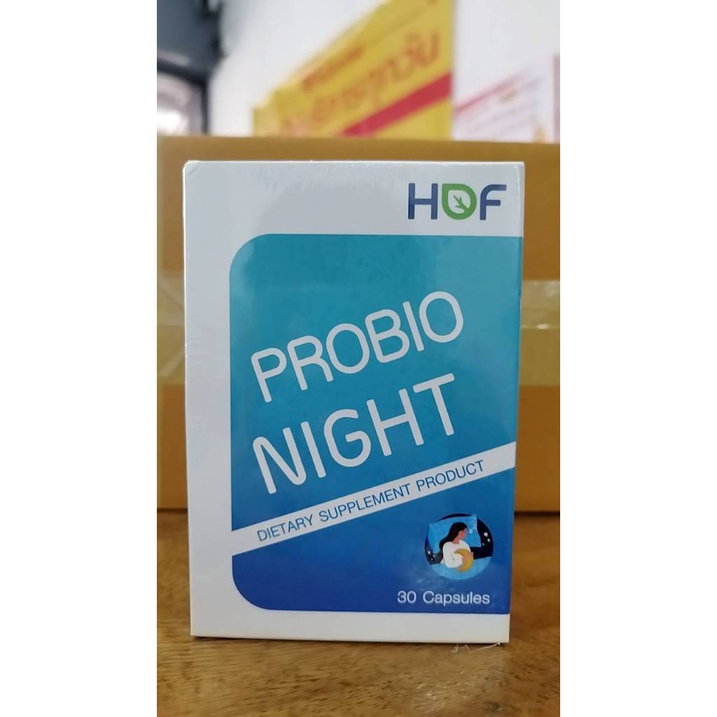 HOF probio night Helps Your Sleep Better Quality pro bio 30 Capsules/1 ...