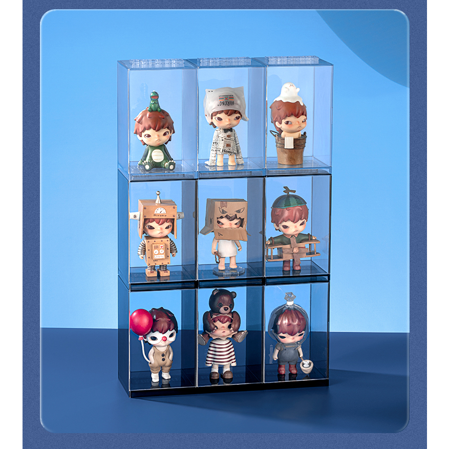 Single Model Display Case POP MART Box 3-in-1 Set | Shopee Philippines