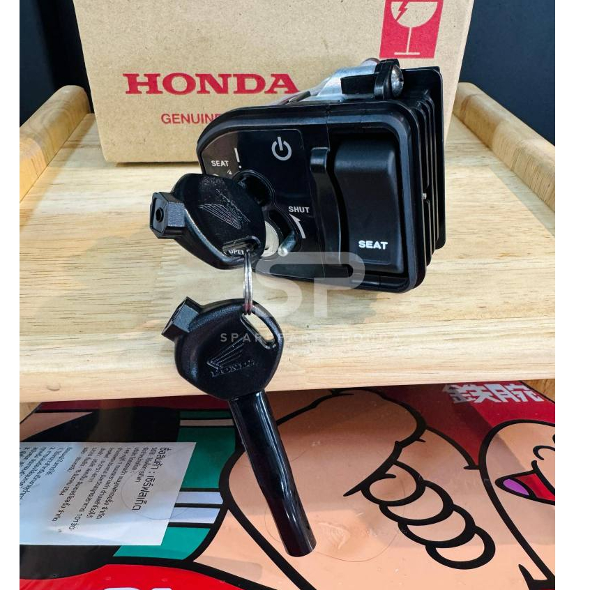 Key Switch Set Honda Scoopy-i 2024 Genuine Center (Original Product ...