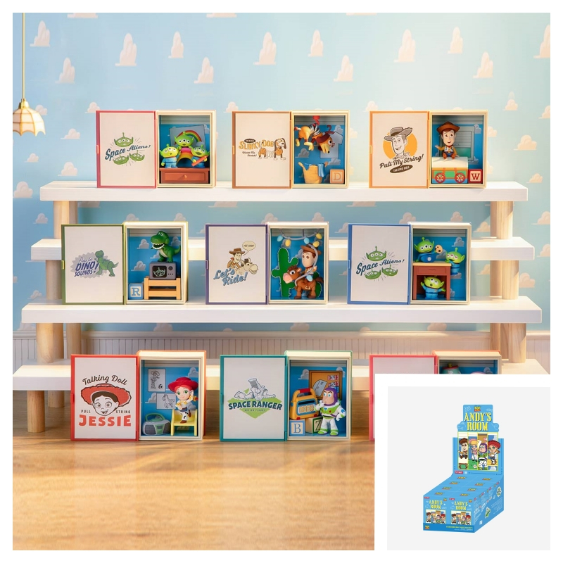 Selling A Whole Box POP MART Toy Story: Andy's Room Series Scene Sets 1 ...