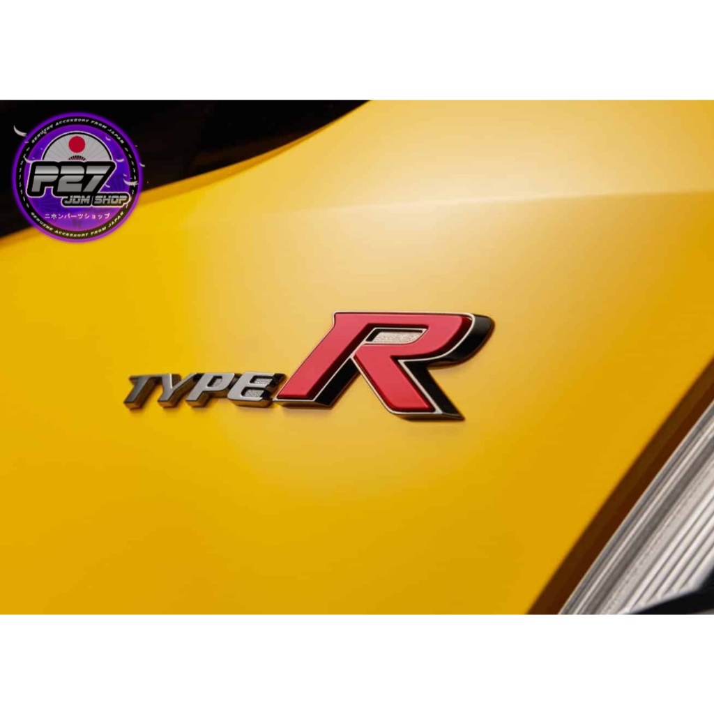 Logo/"TYPE R" FK8 Straight Model Civic FK FC (Hatchback/Sedan) Genuine ...