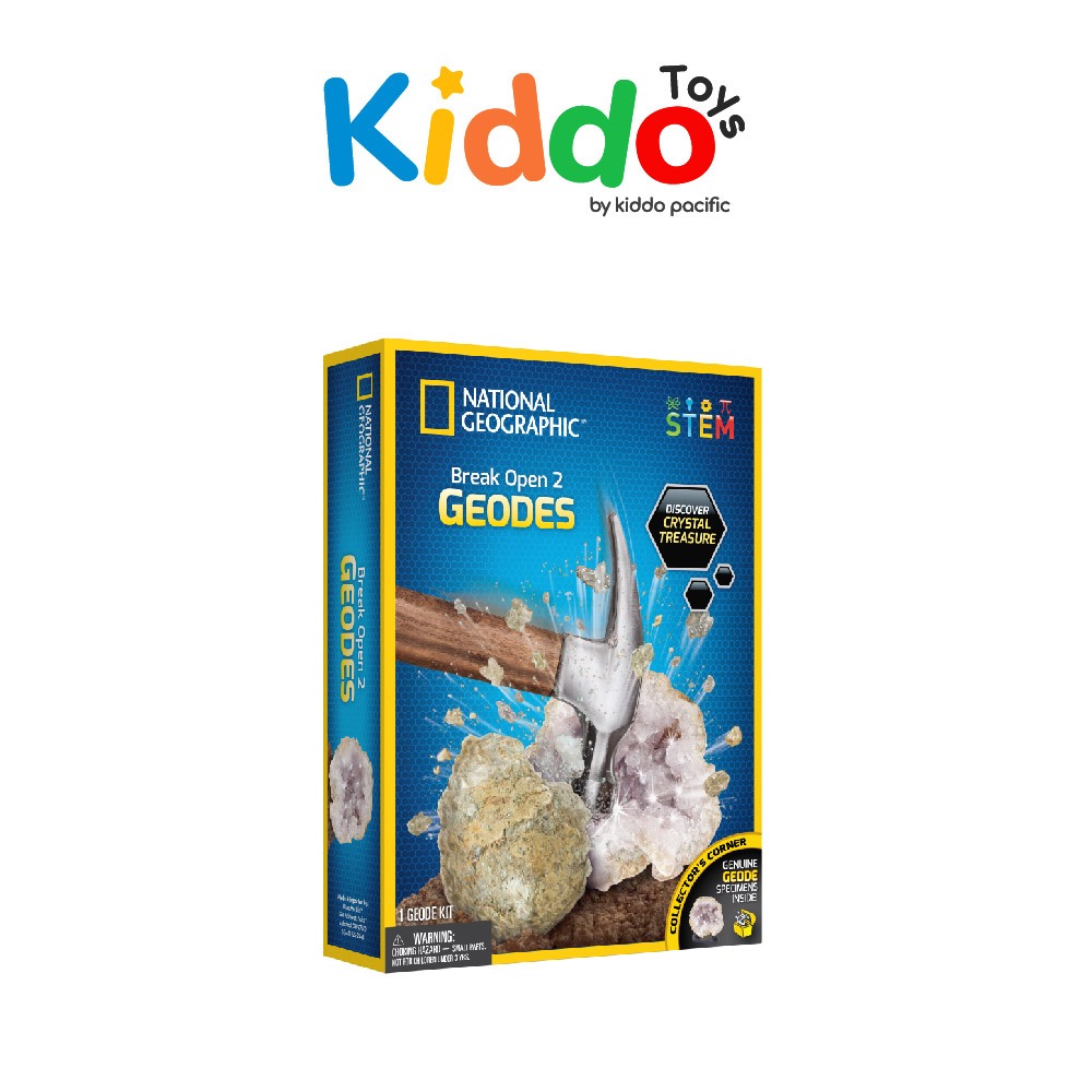 National Geographic 5 PC Break Your Own Geode Kit Toys Science Finding ...