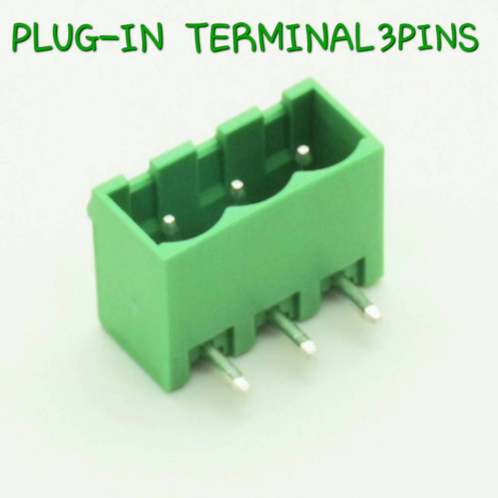PLUG-IN TERMINAL BLOCK 3PINS PITCH | Shopee Philippines