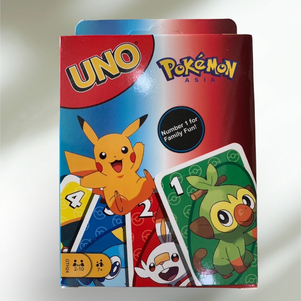 Uno Pokémon Card A Cute And Cool Pokemon Design. New Style Chop The Box ...