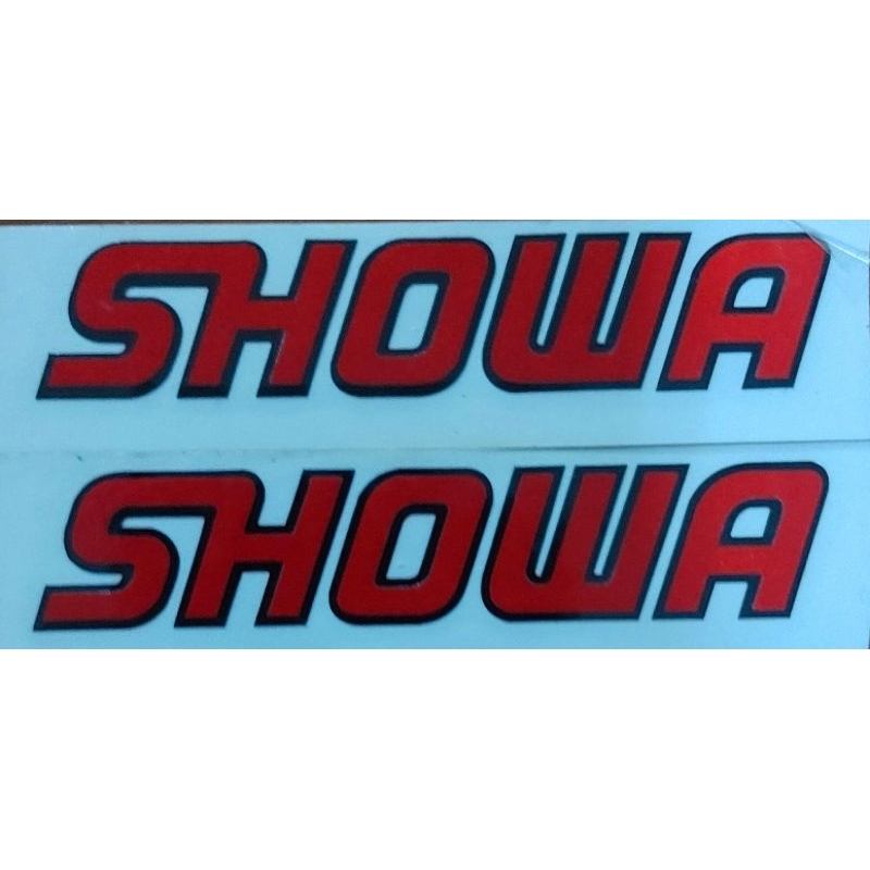 Sticker Showa Stickers Stick Cans Reflective Shock Cutting Work ...