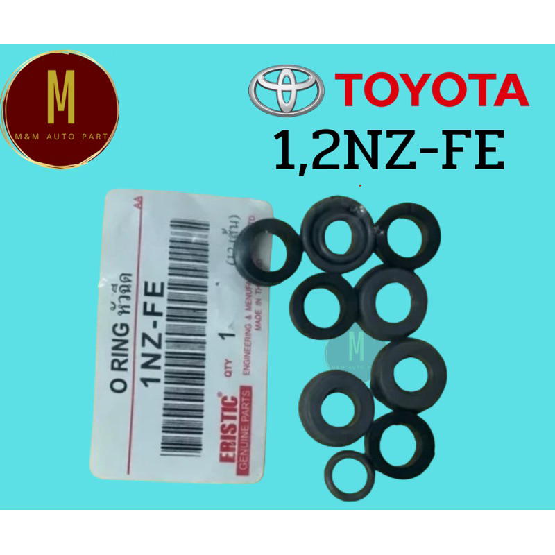 Injector O-Ring Set TOYOTA 1NZ-FE 2NZ-FE VIOS YARIS 12 Pieces/Set ...