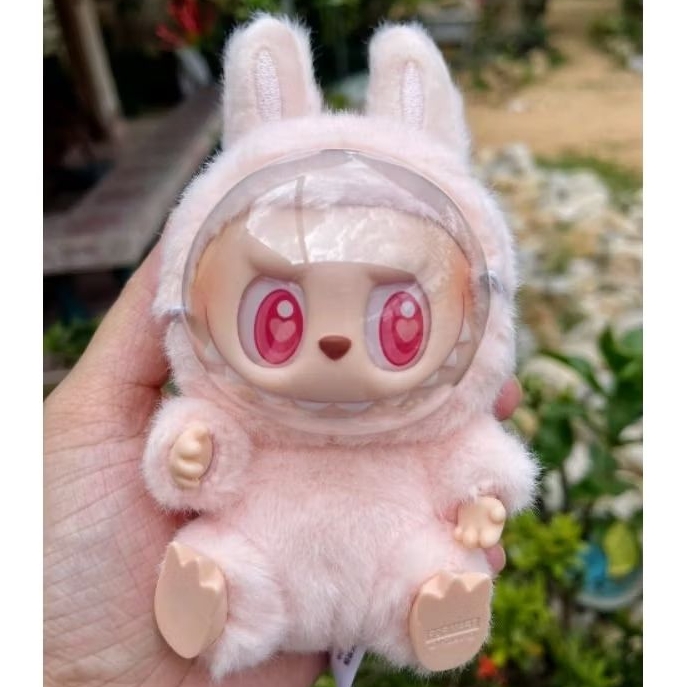 Labubu V1 V2 And V3 >> New Model Black Face Protection Not Attached To ...