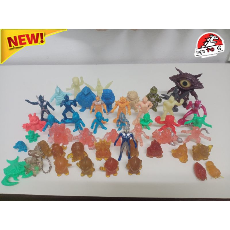 Was Sure Model Old Rubber Mole Ultraman/Monster Color And Clear Body ...