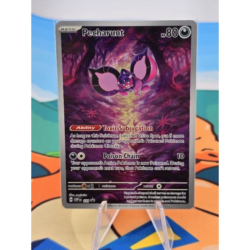 Pokemon Card "Pecharunt AR 129 Promo" ENG Shrouded Fable | Shopee ...