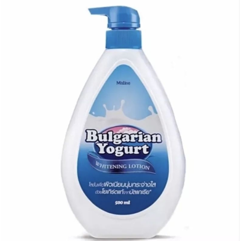 Mistine Bulgarian Yogurt Whitening Lotion 500g (Bulgarian) | Shopee ...