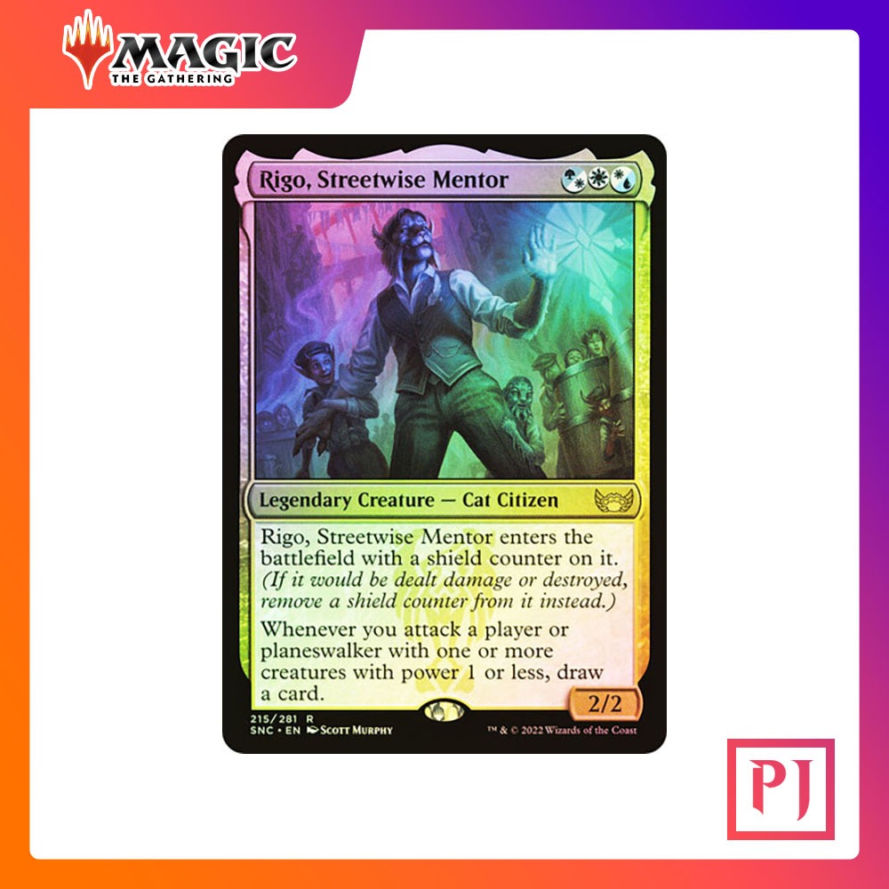 [MTG] Rigo Streetwise Mentor [SNC] [MULTI] [RARE] [FOIL] [ENG] (Magic ...