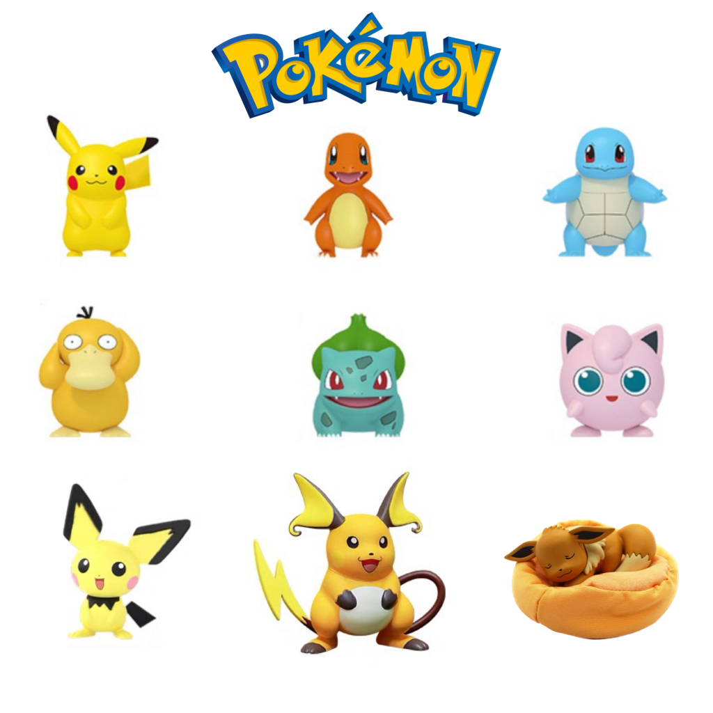 11.11 Miniature Pokemon Figure Model 8cm Authentic Genuine Real ...
