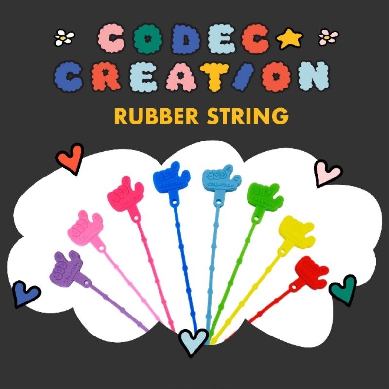 CODEC CREATION RUBBER-STRING | Shopee Philippines