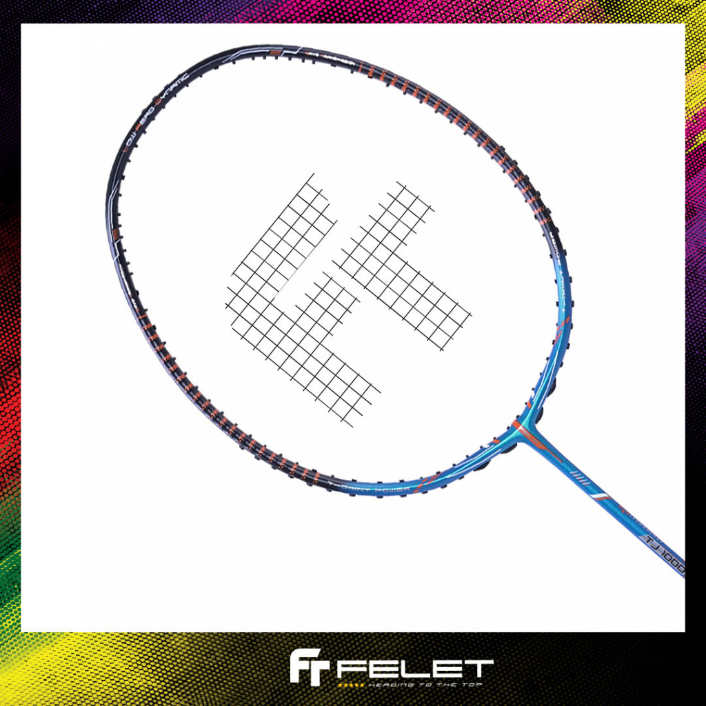 FELET Badminton Racket Model TJ 1000 CONTROL (4U) | Shopee Philippines