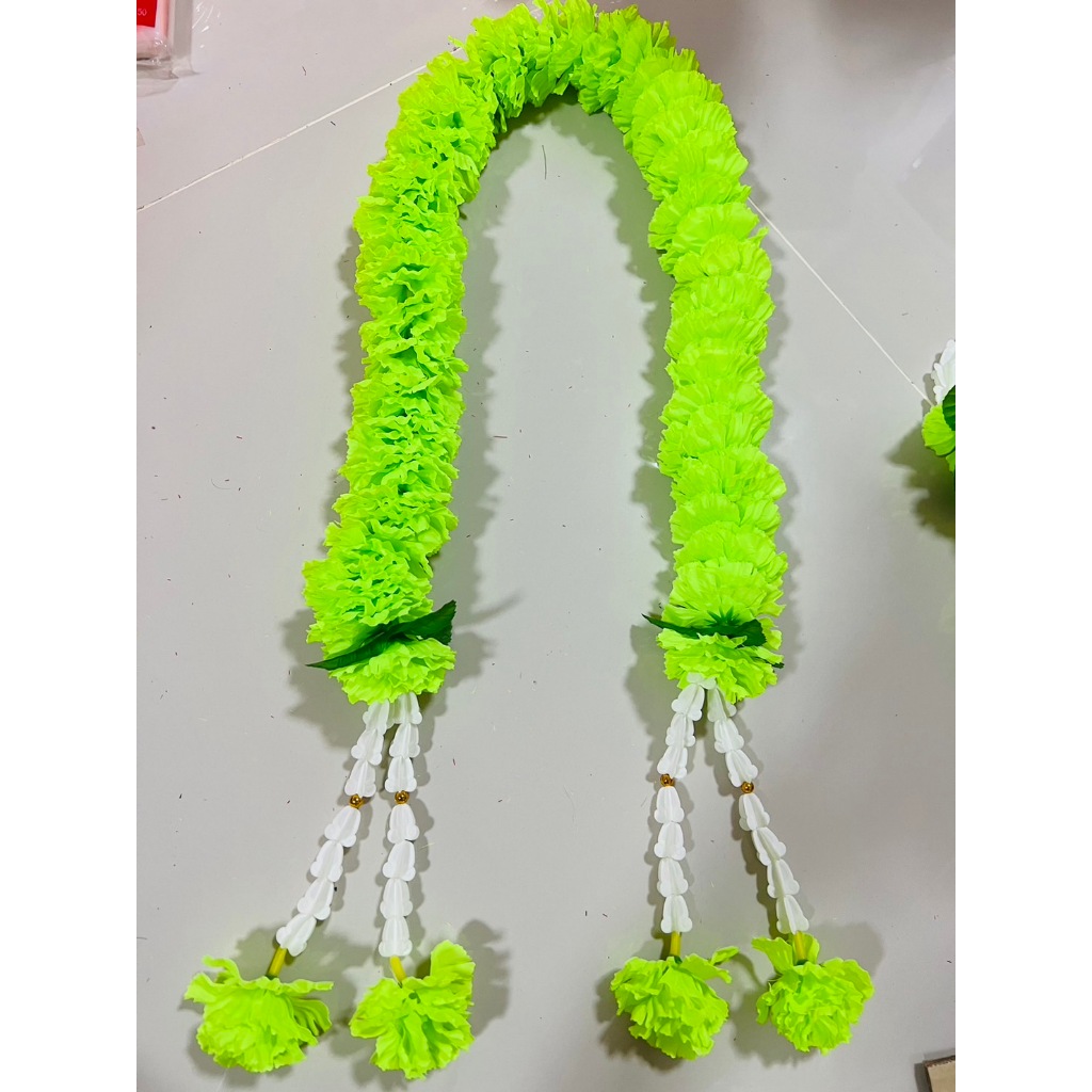 Marigold Garland (1 Meter Green 2 Male) Fresh | Shopee Philippines