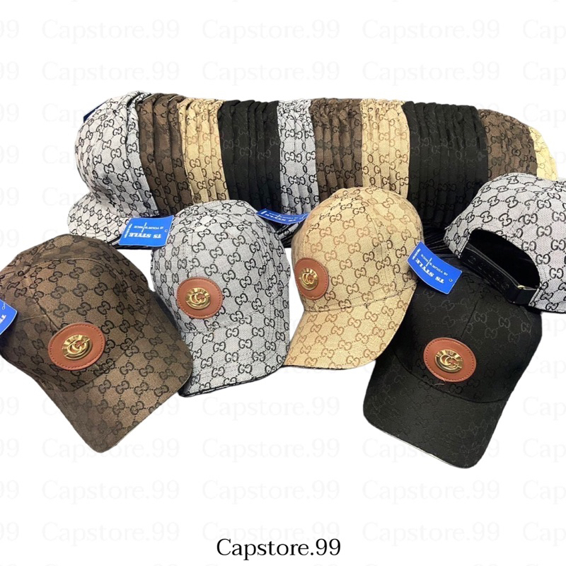 Woven Fabric Imported Cap Gu-04 Attached To The Logo | Shopee Philippines