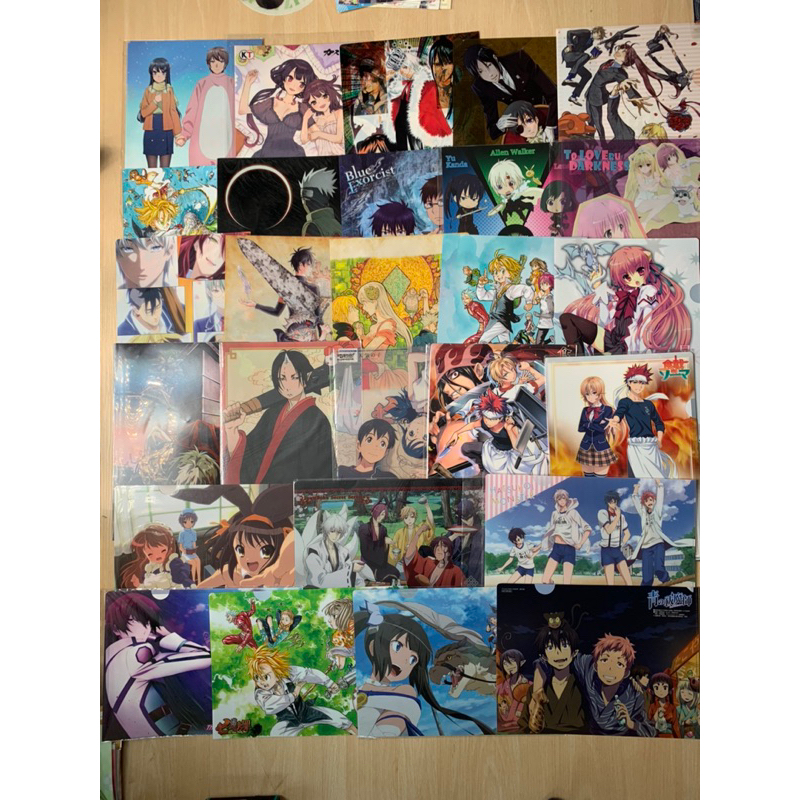 Famous Anime A4 Folder From Japan | Shopee Philippines