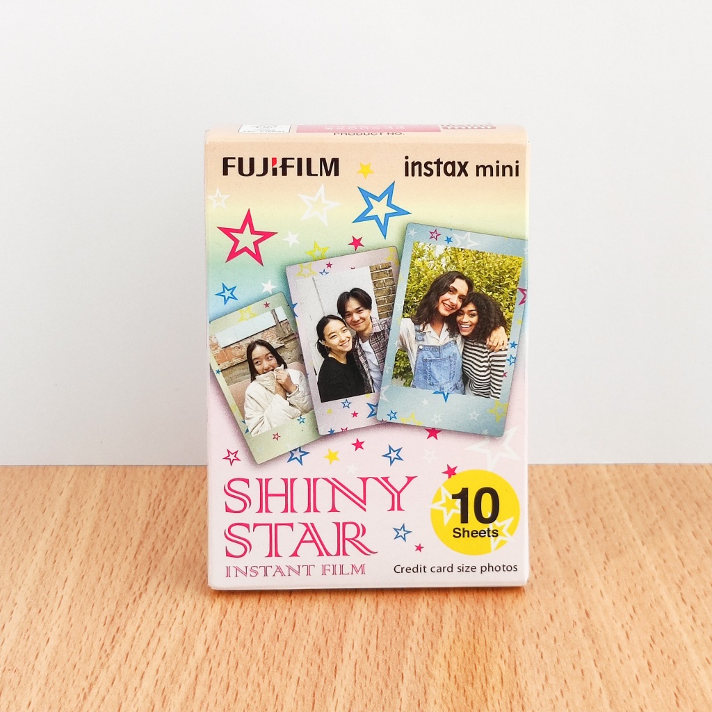 Fujifilm Instax Mini Shiny Star Film Frame 10 Sheets (Exp. 08/2025 ...