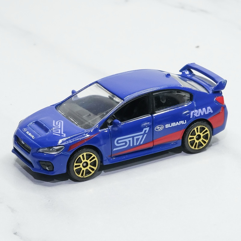 Majorette Subaru WRX STI Blue Racing Model. | Shopee Philippines