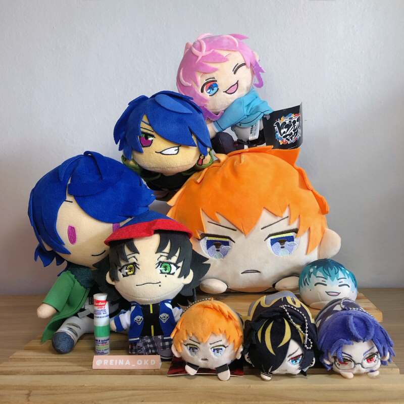 Hypnosis Mic Plush Toy Hip Mic; Mochi Rio Roso Juchi Sasara Sama Jiro ...