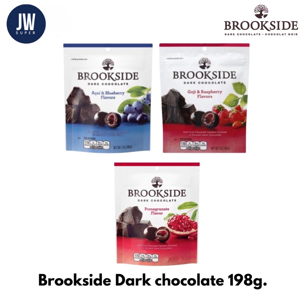 Brookside Dark Chocolate 198g (g.) With Berry Fruit Filling BBE: 01/ ...