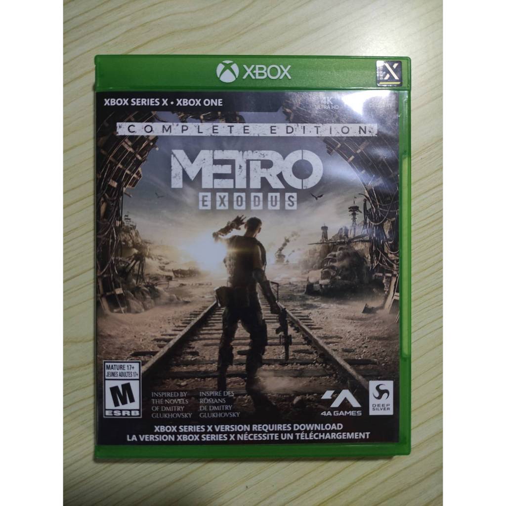 (2nd Hand) Xbox Series X/Xbox one one - Metro Exodus Complete Edition ...