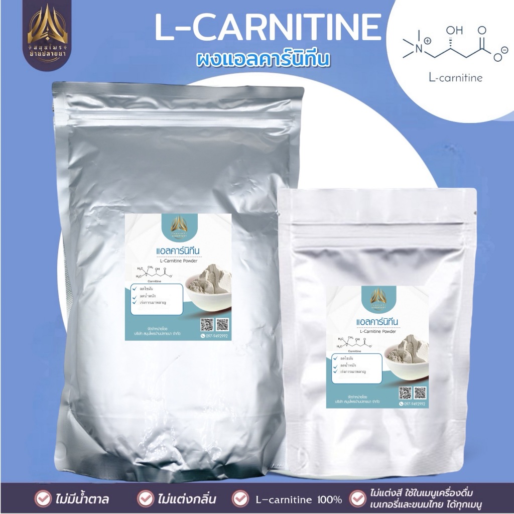 L-Carnitine | Powder The Burning Booster Is Available In 2 Sizes ...